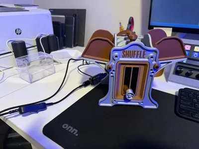 Card Shuffler MOTORIZED! - Free 3D Print Model - MakerWorld