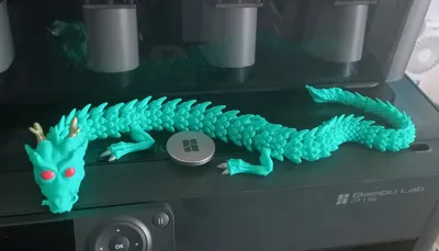 Chinese Dragon Pearl Dragon by iKun MakerWorld: Download Free 3D Models