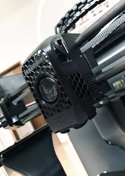 Toolhead cover Print head cover P1S P1P X1 by Uniquehome_de MakerWorld ...