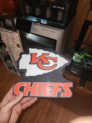 Kansas City Chiefs Lightbox by 3D_Print_Lanzke MakerWorld: Download ...