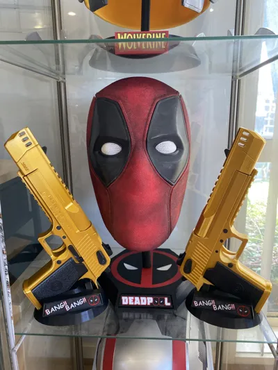Deadpool Desert Eagle Display Stand by user_6177887 MakerWorld ...