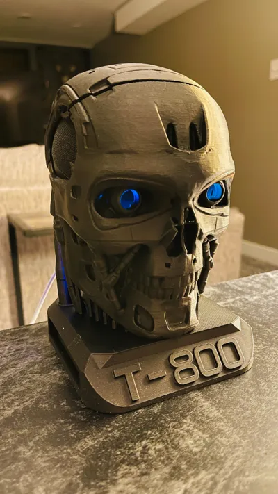 T800 Terminator Amazon Alexa Echo DOT 4 & 5 Holder Remixed by ...