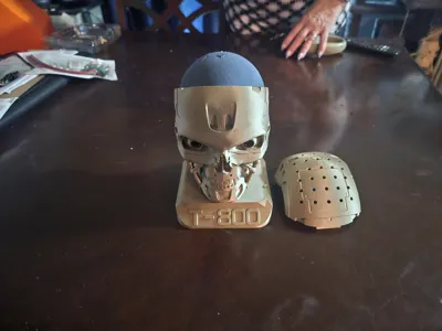 T800 Terminator Amazon Alexa Echo DOT 4 & 5 Holder Remixed by ...