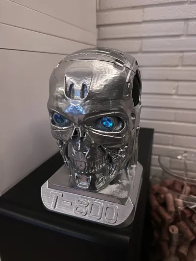 T800 Terminator Amazon Alexa Echo DOT 4 & 5 Holder Remixed by ...