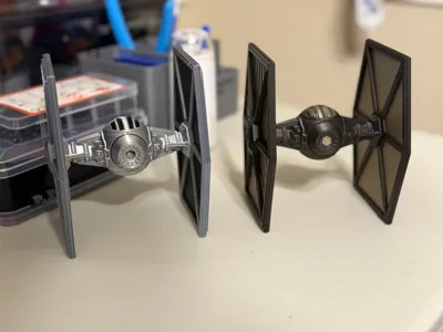 Star Wars Tie Fighter Kit (Remix!) - Free 3D Print Model - MakerWorld