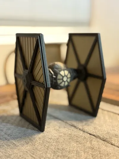 Star Wars Tie Fighter Kit (Remix!) - Free 3D Print Model - MakerWorld