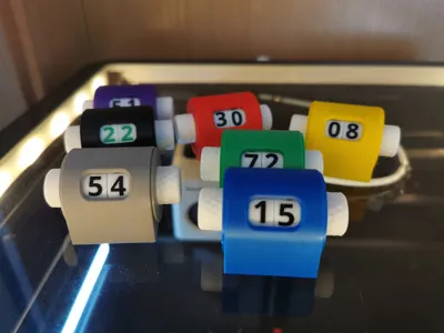 Life Counter - with snapping effect by BamBam Design - MakerWorld