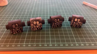 Life Counter - with snapping effect by BamBam Design MakerWorld ...