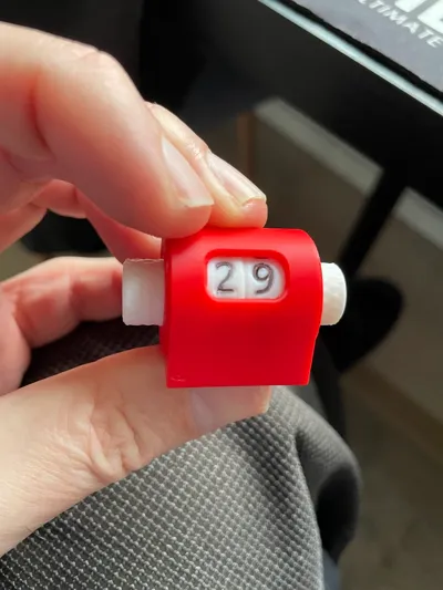 Life Counter - with snapping effect by BamBam Design MakerWorld ...