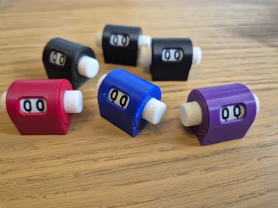 Life Counter - with snapping effect by BamBam Design MakerWorld ...