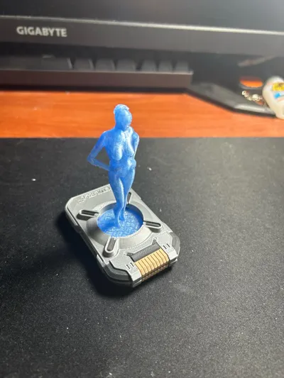 Halo infinite cortana chip by Keyes MakerWorld: Download Free 3D Models