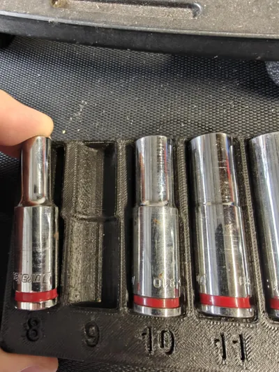 Gridfinity Organizers for 3/8" Impact Socket Sets by zekesnack ...