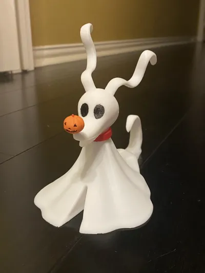 Zero - Ghost Dog by Romwba3D MakerWorld: Download Free 3D Models