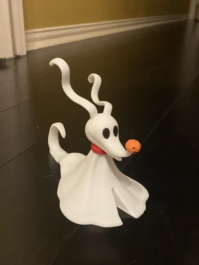 Zero - Ghost Dog by Romwba3D MakerWorld: Download Free 3D Models