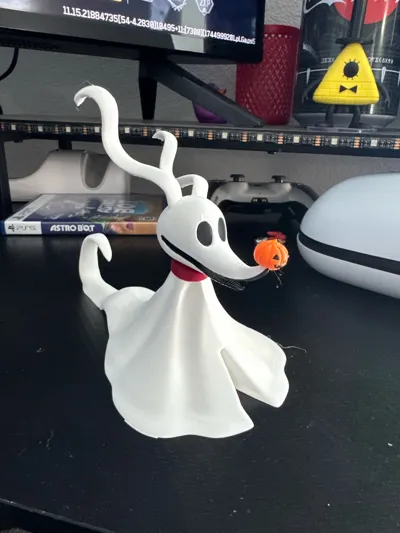 Zero - Ghost Dog by Romwba3D MakerWorld: Download Free 3D Models