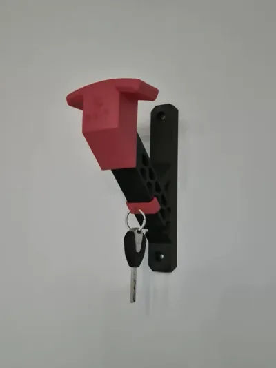 Motorcycle helmet hanger by snoozee MakerWorld: Download Free 3D Models