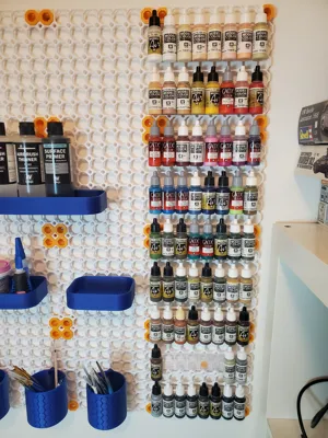 Multiboard - Vallejo Acrylic Paint Bottle Holder Remixed by Sambi ...