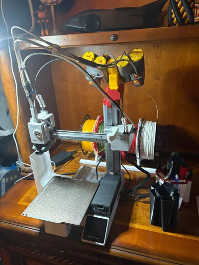 AMS Lite 'mini' Top Mount for A1 - Free 3D Print Model - MakerWorld
