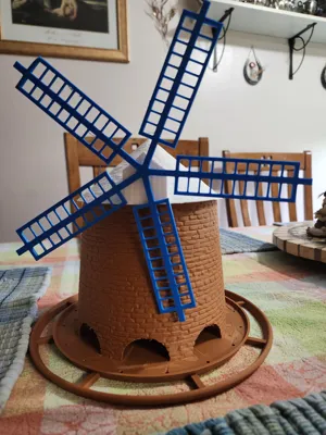 Dutch-style Windmill Bird feeder from Szwarszowice by Johnny_Bit ...