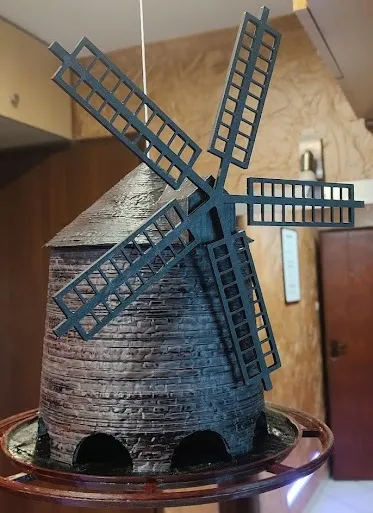 Dutch-style Windmill Bird feeder from Szwarszowice by Johnny_Bit ...