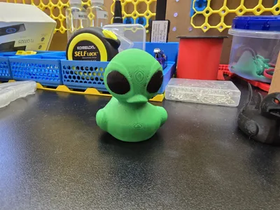Alien Duck by The Duck Vault MakerWorld: Download Free 3D Models