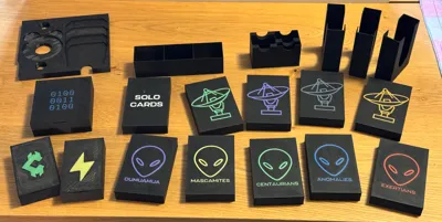 SETI Boardgame insert (DE+EN) by Ingo L MakerWorld: Download Free 3D Models