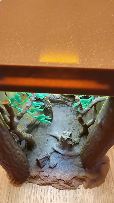 Ozark Mountain Sunset Book Nook by MaKim MakerWorld: Download Free 3D Models