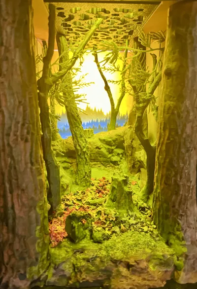 Ozark Mountain Sunset Book Nook by MaKim MakerWorld: Download Free 3D Models