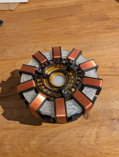 Wearable Arc Reactor by Triple B 3D MakerWorld: Download Free 3D Models