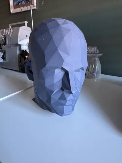 Low-Poly Head by Crustyforge MakerWorld: Download Free 3D Models