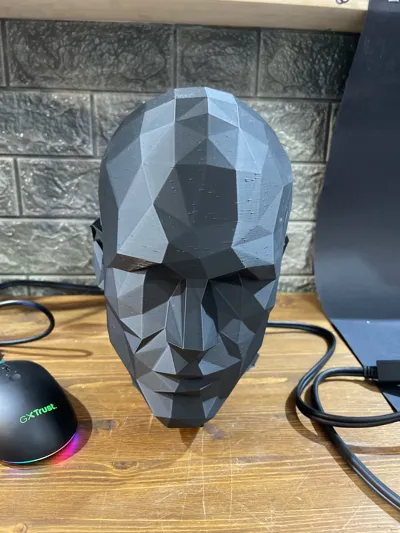 Low-Poly Head - Free 3D Print Model - MakerWorld