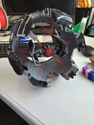 Suspended TIE Advance Part 2 by fay3dlab - MakerWorld