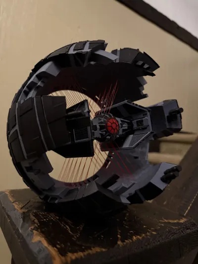 Suspended TIE Advance Part 2 by fay3dlabMakerWorld: Download Free 3D Models