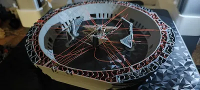 Suspended TIE Advance Part 2 by fay3dlabMakerWorld: Download Free 3D Models