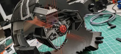 Suspended TIE Advance Part 2 by fay3dlabMakerWorld: Download Free 3D Models
