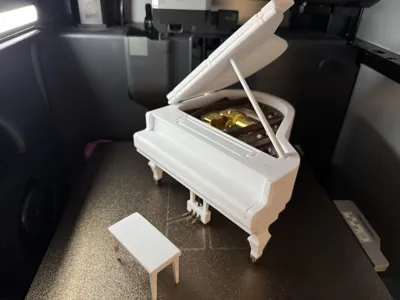 Piano bench, Matching K014, K015 kit piano by eyestudio MakerWorld ...