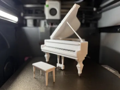 Piano bench, Matching K014, K015 kit piano by eyestudio MakerWorld ...