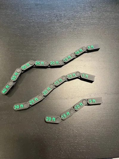 Articulated Print-in-place Ruler (DnD Edition) by Yandalf MakerWorld ...