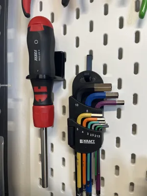 IKEA Skadis ╳ Inbus Flow Holder Remixed by AU3D - MakerWorld