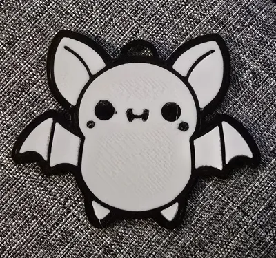 Bat Keychain - Free 3D Print Model - MakerWorld