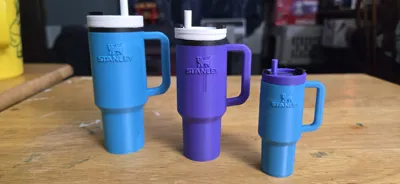 Stanley Tumbler Keychain with Stand by Tyler Treece MakerWorld ...
