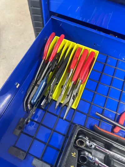 Gridfinity Pliers Racks Mega Pack (92 Sizes) by Clay MakerWorld: Download Free 3D Models