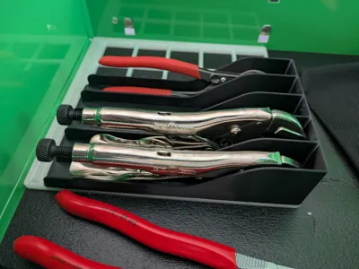 Gridfinity Pliers Racks Mega Pack (92 Sizes) by Clay MakerWorld: Download Free 3D Models