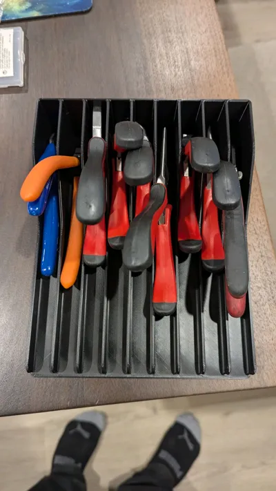 Gridfinity Pliers Racks Mega Pack (92 Sizes) by Clay MakerWorld: Download Free 3D Models