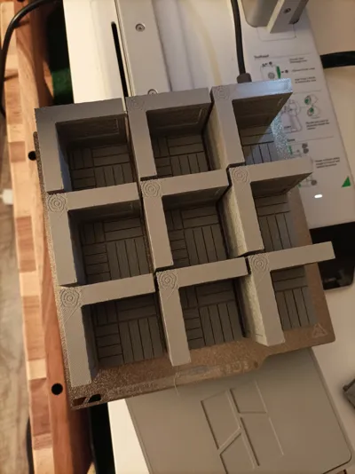 OpenForge Wooden Corner Tiles (Stucco) Remixed by Yandalf - MakerWorld