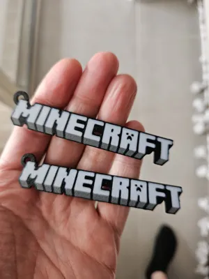 Minecraft multicolor keychain by BT3D printing - MakerWorld