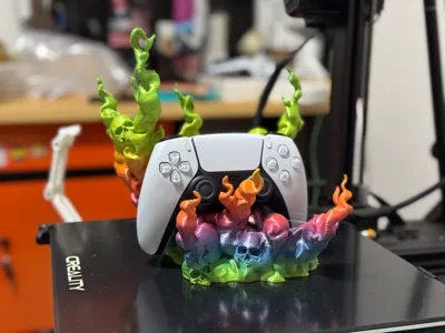 Spooky Controller Stand by Holoprops MakerWorld: Download Free 3D Models