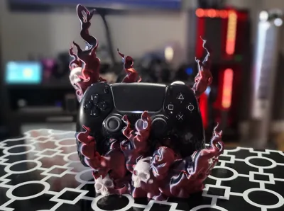 Spooky Controller Stand by Holoprops MakerWorld: Download Free 3D Models