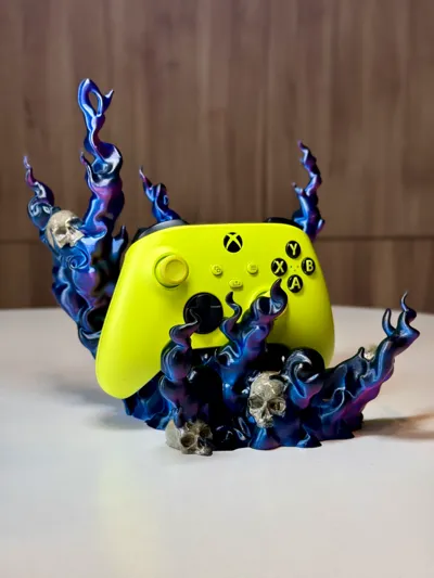 Spooky Controller Stand by Holoprops MakerWorld: Download Free 3D Models