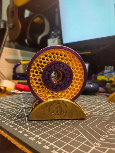 Premium Bearing Fidget Spinner Set, no AMS by G-Man Projects MakerWorld ...